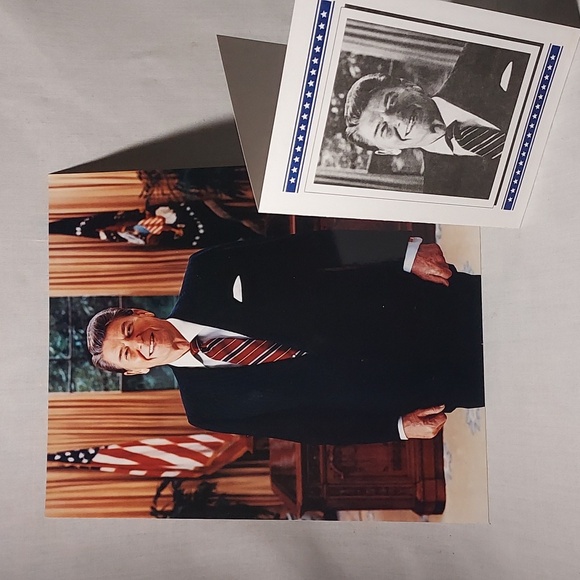 Vintage President Ronald Reagan Photo Nov 4 1991 | Other | Vintage ...